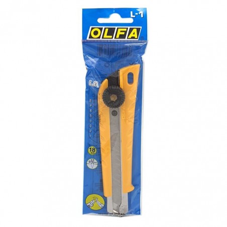 Cuchilla Extra Dura Olfa L-1 Econo 18Mm Cuerpo Plastico