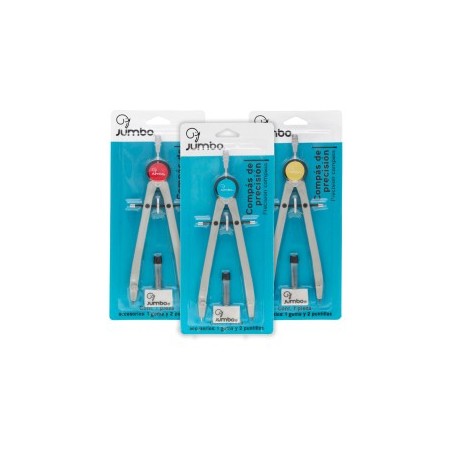 Compás de Precisión Metálico Jumbo PCOM1 Brazo Largo Bl/1